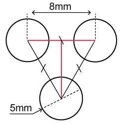 Tabla perforata otel 4x1000x2000mm R5T8 Rv 5-8 perforatie rotunda 5mm gaurita stantata sita otel ...