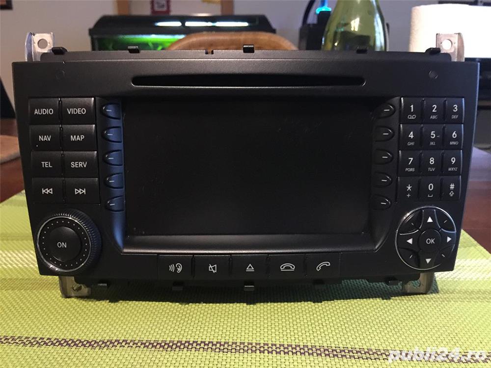 Navigatie Comand NTG2 pentru Mercedes C W203, CLC w203, G w463 cu harti ...