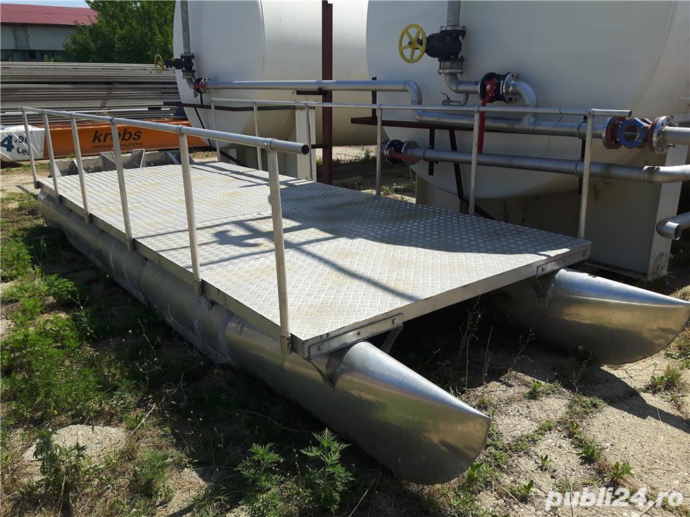 Ponton demontabil fabricat integral din aluminiu rezistent la coroziune ...