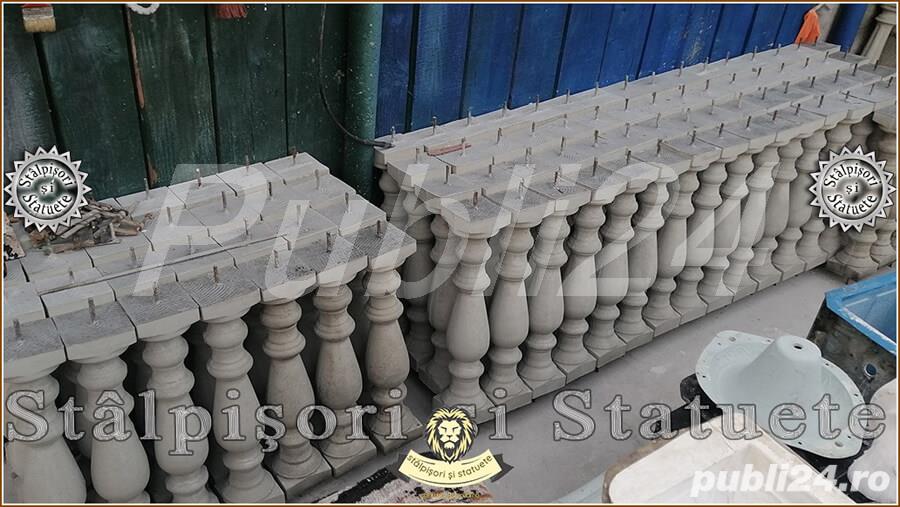 Stalpisori, balustri, popici, mosoare, din beton, model B2. Cocorova ...