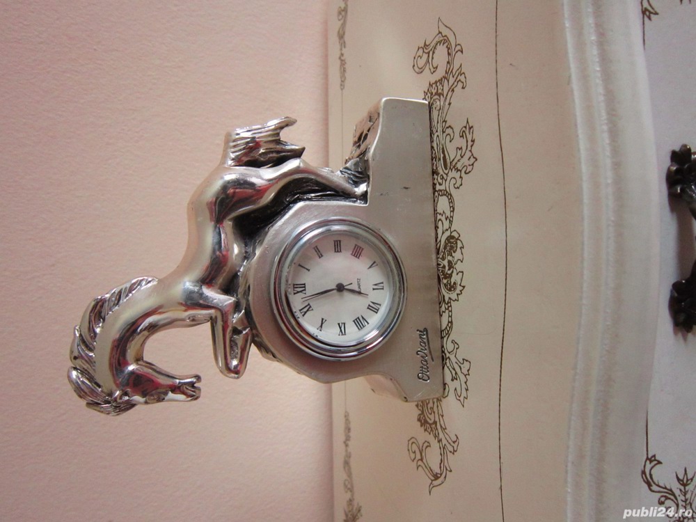 Calut Ceas de birou laminat argint,ed.limitata by Ottaviani 1945 Opera ...