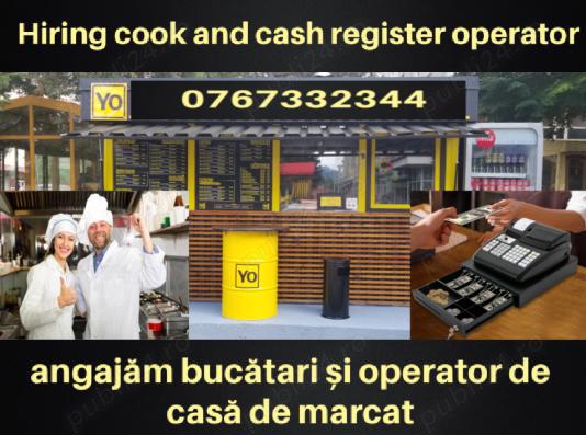 Bucătar și Casier Hiring Cook And Cashier • Yo Ce Bun E • Deva Hunedoara
