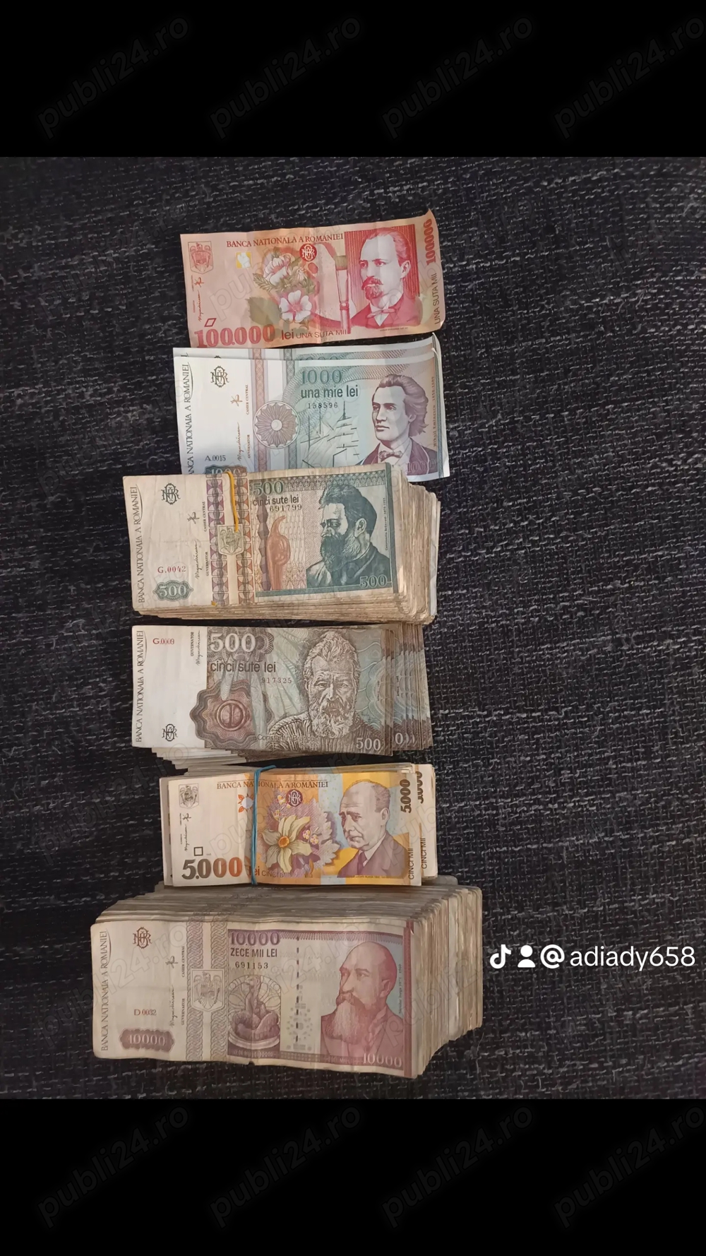 Vând bancnote romanesti Seini - Timp liber si sport