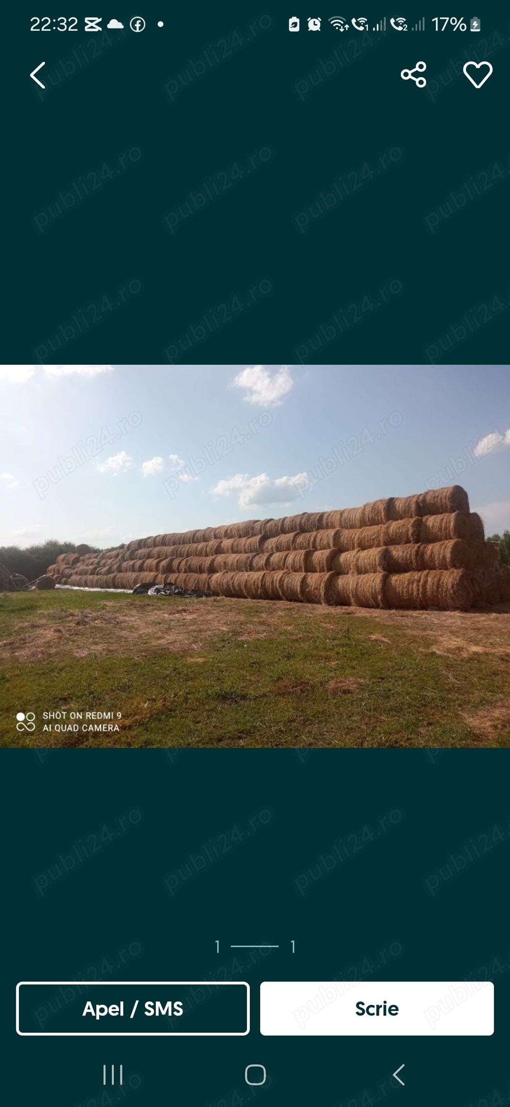 Vând baloti de fan si de lucernă Lugoj - Casa si gradina