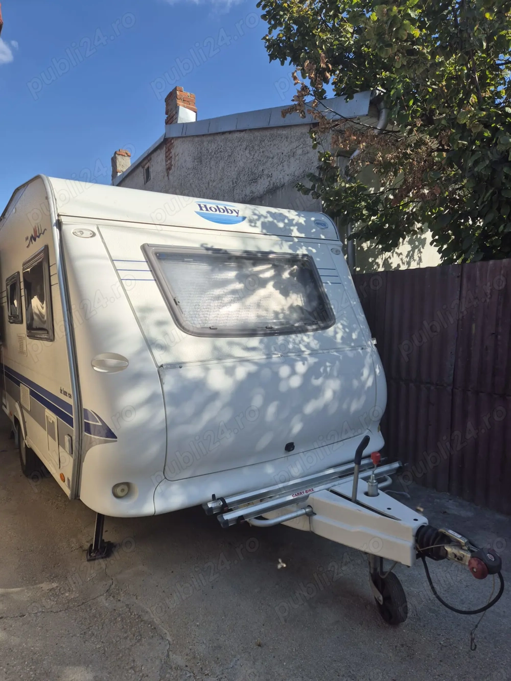 Rulota Hobby SF 440 de luxe easy, mover, cort, 2005 Sector 4 - Auto moto