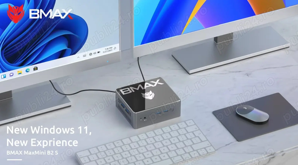 BMAX mini PC B2S windows 11 os 6GB RAM 128GB ROM Oradea - Electronice