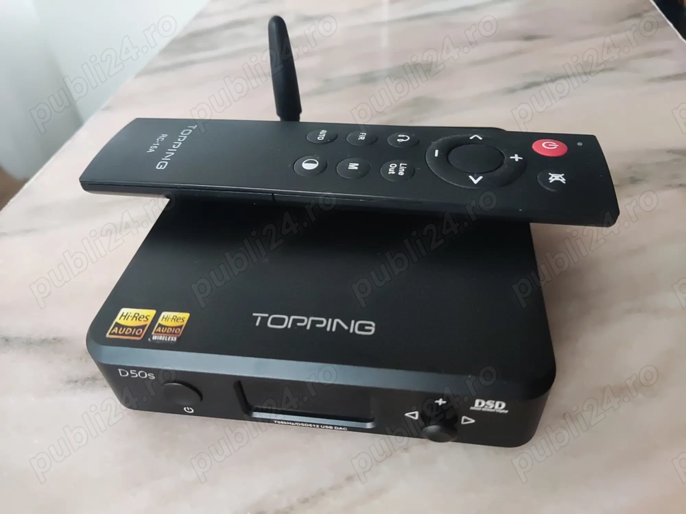Topping D50S - HiFi DAC - Negru Galati - Electronice