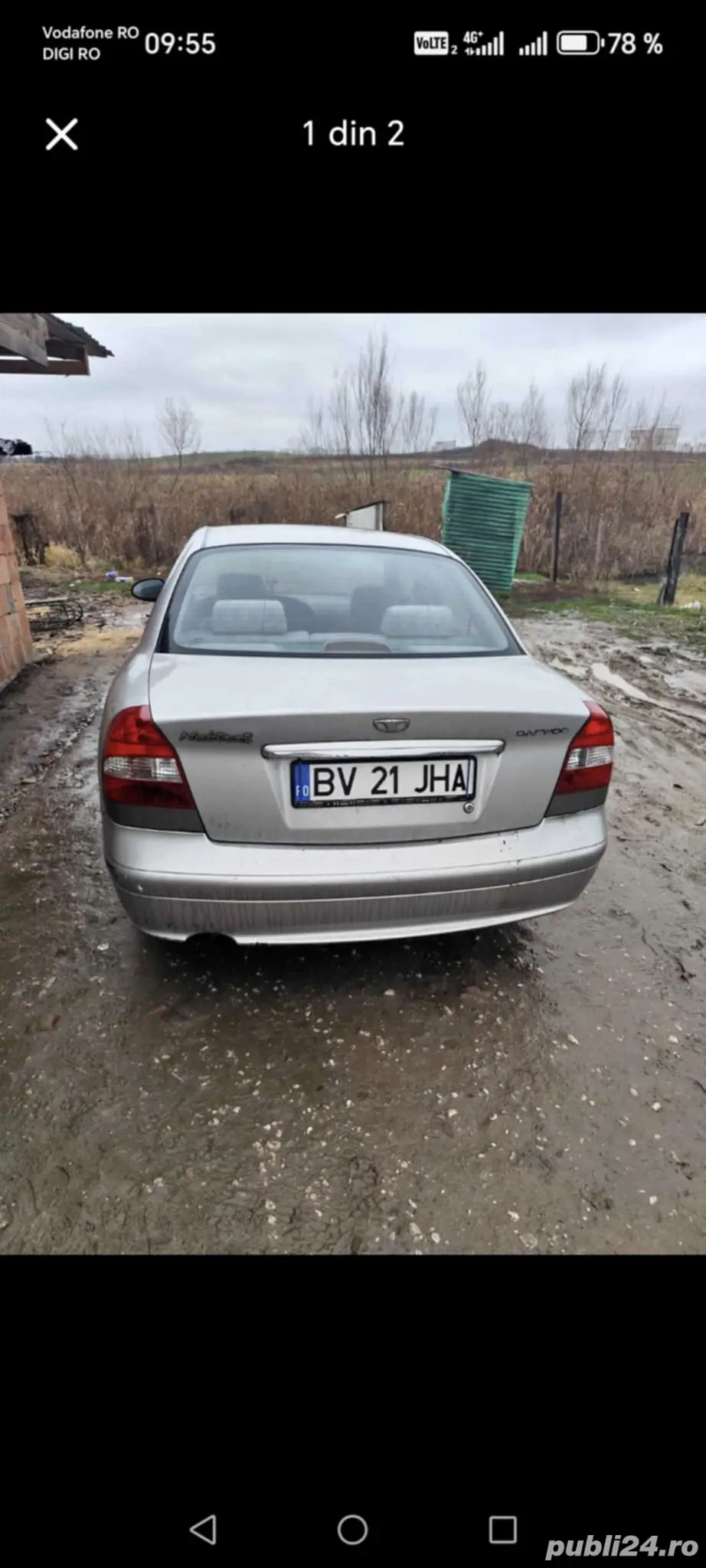 Vand Daewoo Nubira 2003 Benzina 1599 cmc Neavariata • Brasov, Brasov