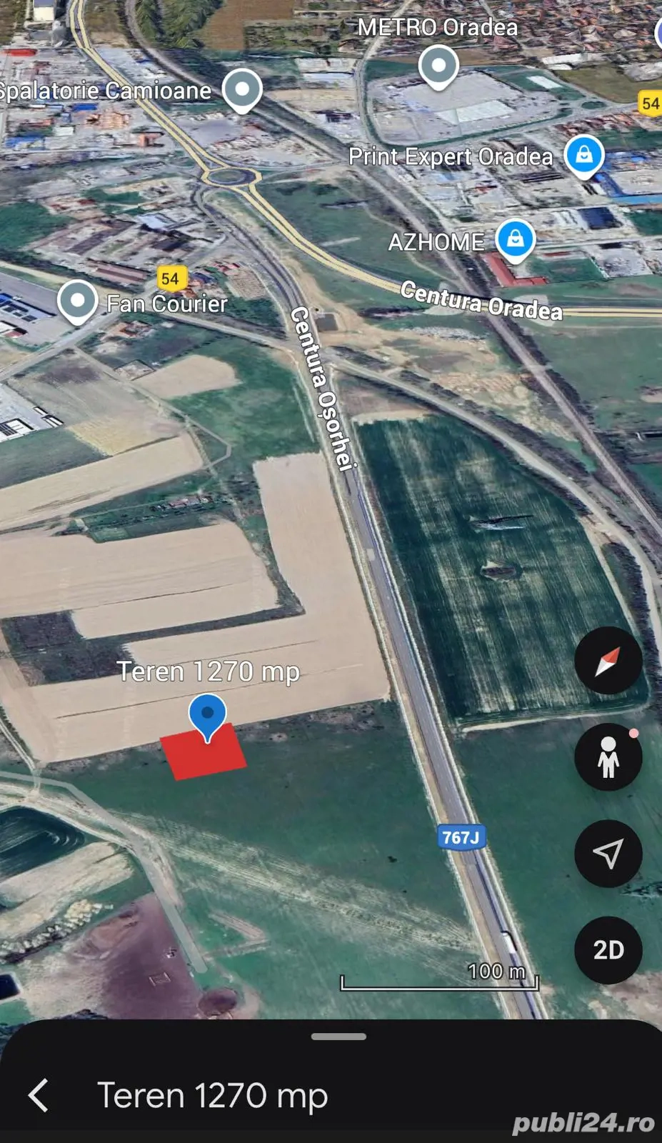 Teren intravilan in Oradea de vanzare Oradea