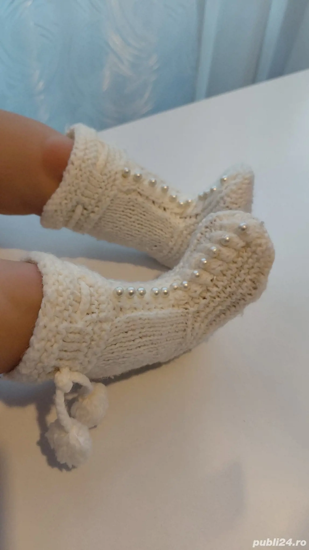 Botoșei împletiți. Fetițe, 1-3 luni Campulung Moldovenesc - Mama si copilul