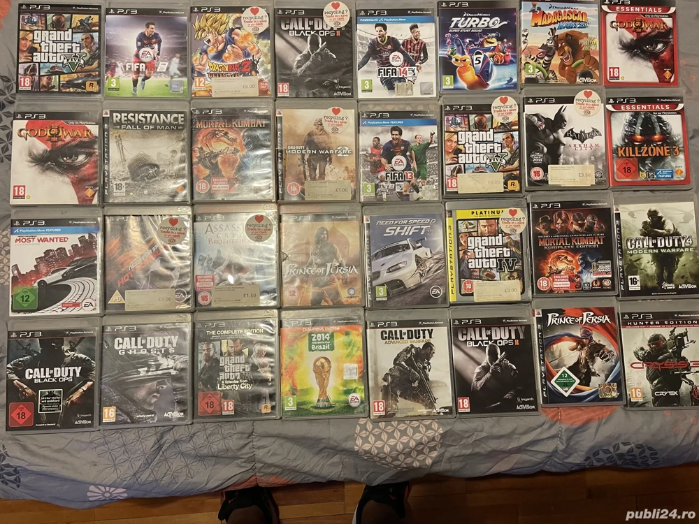 Vând 32 de jocuri Timisoara - Electronice
