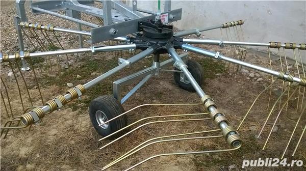 Grebla rotativa pe cardan galvanizata de 3 metri Targoviste - Casa si ...