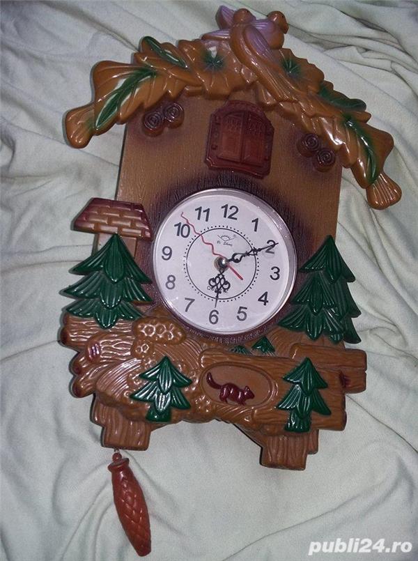 Ceas cu cuc de perete,ceas de perete cu cuc,ceas vintage Braila - Timp ...