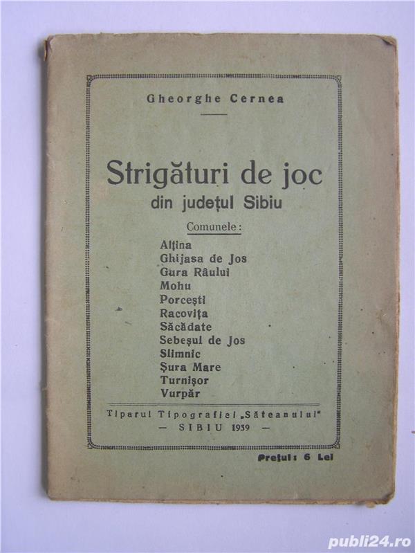 Doine,strigaturi de joc,chiuituri ,bocete ,oratii de nunta , folclor ...