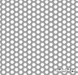 Tabla perforata otel zincat DX51D 3x1000x2000mm R5T8 Rv 5-8 perforatie rotunda 5mm gaurita sita ...