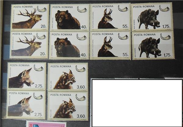 Vând 2 serii timbre Vânătoare - 1976 Petrosani - Timp liber si sport ...