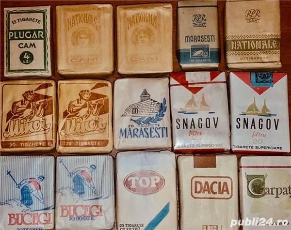 Caut pachete cu tigari vechi romanesti- pachete pline sau ambalaje in ...