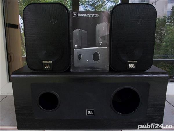 Boxe JBL Subcontrol 1G subwoofer stereo+2 monitoare+carte tehnica,U.S.A ...