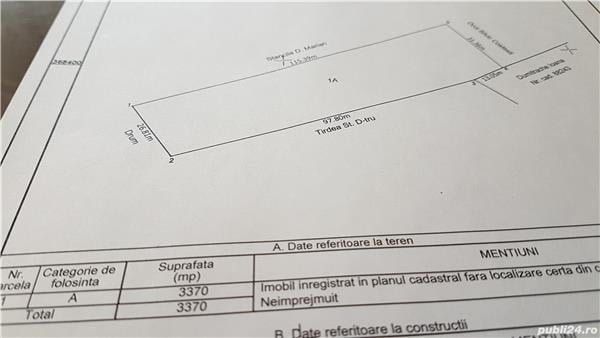Vand teren intravilan 2595,0 mp • Mosoaia, Arges - Publi24