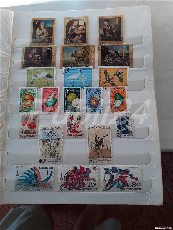 Vand glasoare mari cu timbre sau schimb cu Aur Timisoara - Timp liber ...