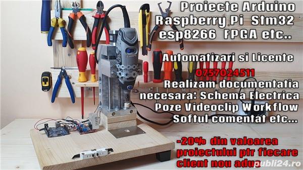 Proiecte Arduino. Lucrari facultate/licenta Robotica Mecatronica ...