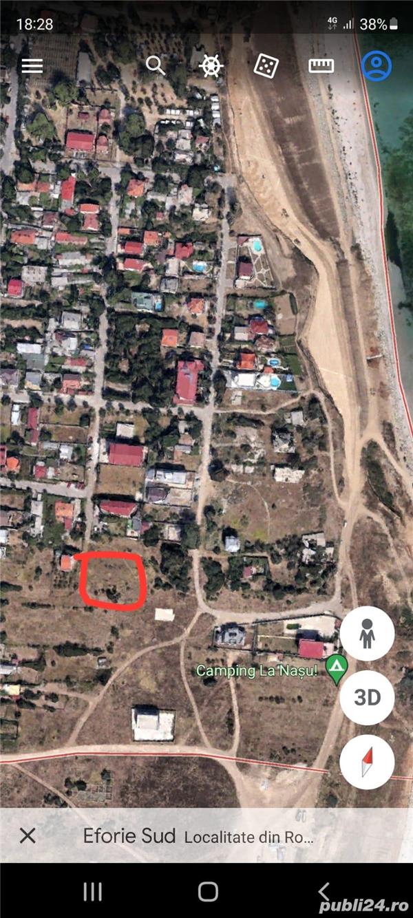 Vand teren intravilan • Eforie Sud, Constanta