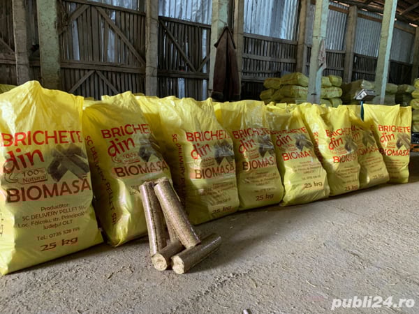 Brichete din paie Falcoiu - Casa si gradina - Publi24.ro