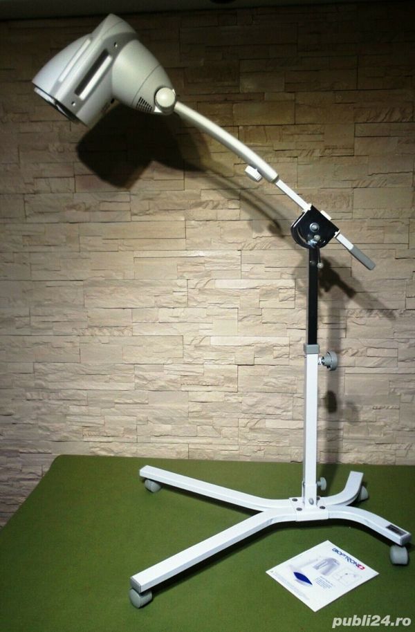 Bioptron Pro.1 cu suport metalic pe rotile, de podea, + set 7 lentile ...