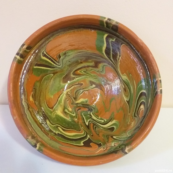 Vechi vas lut, castron traditional, strachina veche, blid artizanat ...