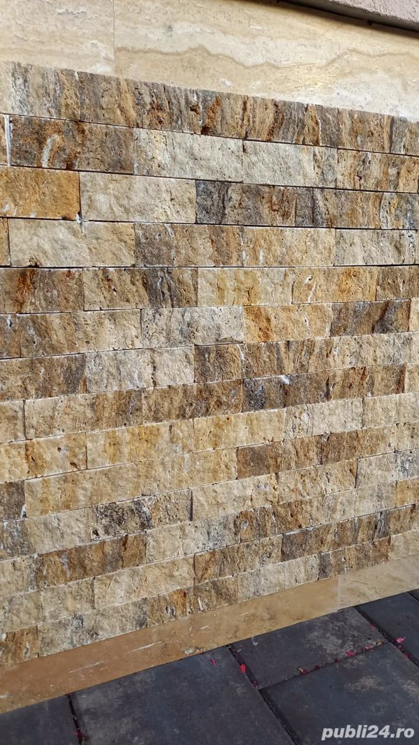 Vand 12 mp. de travertin pentru soclu sau perete ornamental ! Sibiu ...
