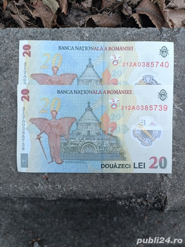 VÂND URGENT 2 BACNOTE DE 20 DE LEI Sector 2 - Timp liber si sport ...