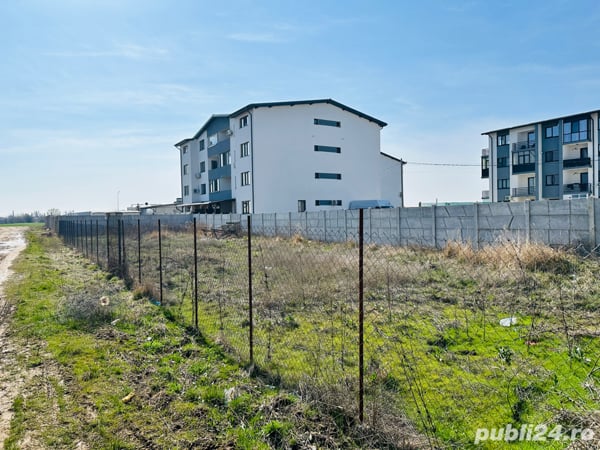 Vand teren intravilan 600 mp front stradal 23.86 • Pielesti, Dolj