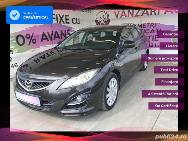 Mazda 6 2011, Arad, Fantanele, Diesel, Maro, 5 999 EUR