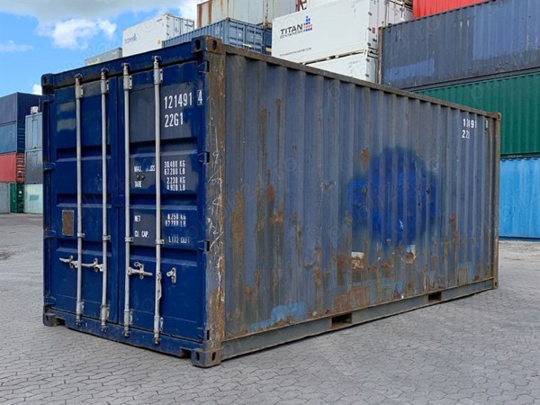 Container de transport de 20 până la 40 de picioare standard folosit și ...