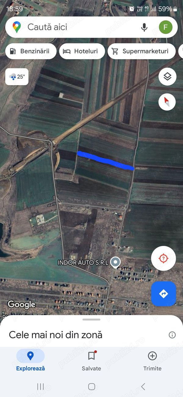 Vand teren extravilan 10000,0 mp • Ghercesti Dolj