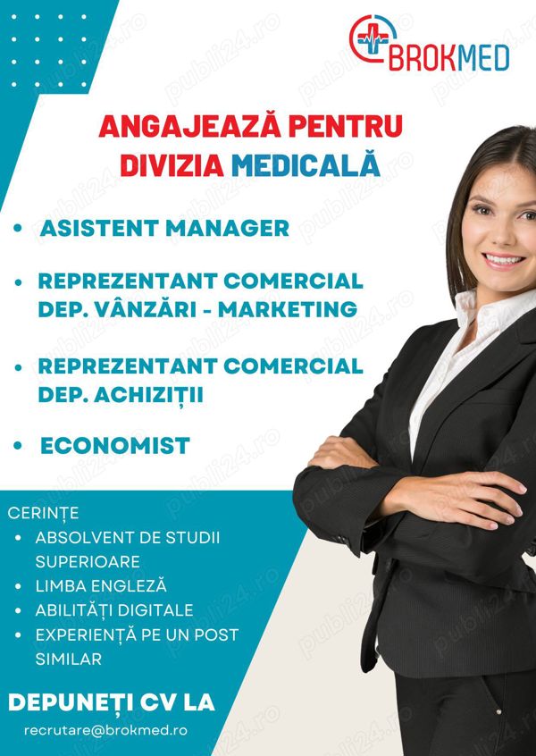 Asistent Manager • Brokmed • Sfantu Gheorghe Covasna