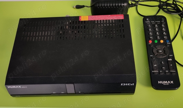 Decodor Receptor Receiver DIGI cu încărcător și telecomandă Zalau ...