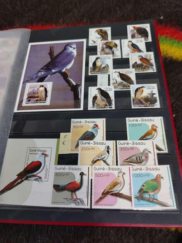 Vand timbre Guineea Braila - Timp liber si sport