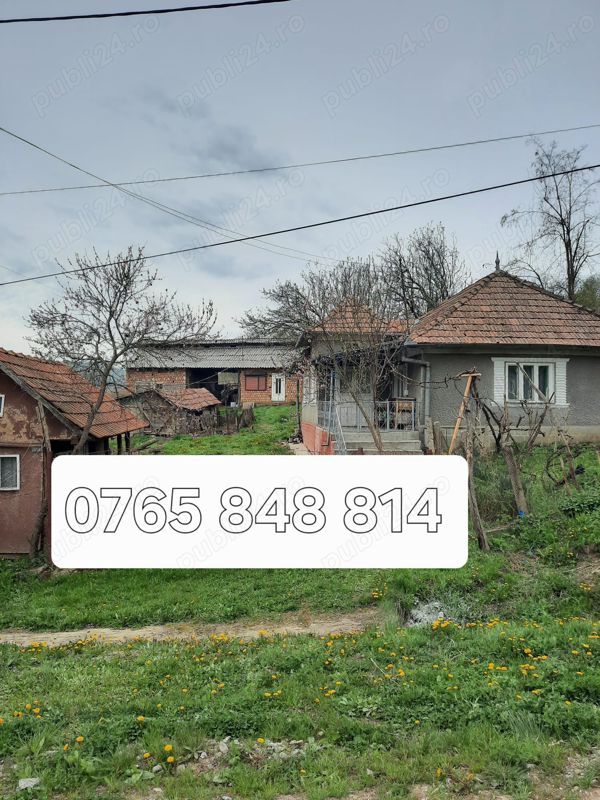 Vand casa la tara 3 camere cam. 80 mp • Buza Cluj