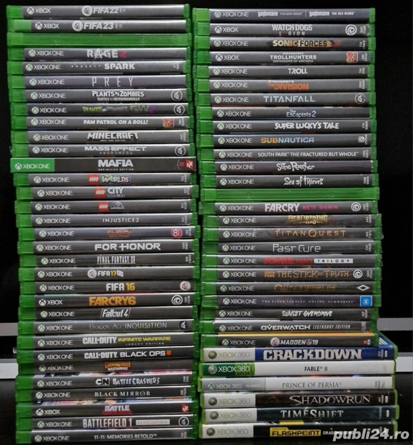 Vand schimb jocuri Xbox 360 Kinect One Series S X Constanta - Electronice