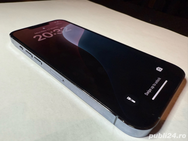 IPhone 13 Pro 128GB Sierra Blue, baterie 72%, lovit ușor, cutie+cablu Sector 1 - Electronice