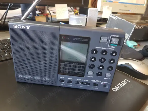 Radio Sony ICF SW 7600 in cutie cu toate accesoriile 1999 Zalau ...
