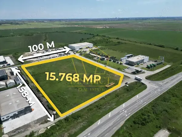 Vand teren intravilan 15768 mp • Timisoara Timis