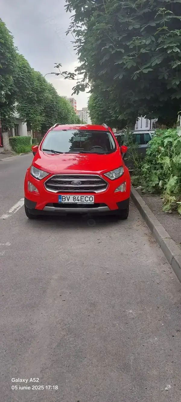 Ford Ecosport 2019, Brasov, Brasov, Benzina, Rosu, 9 900 EUR
