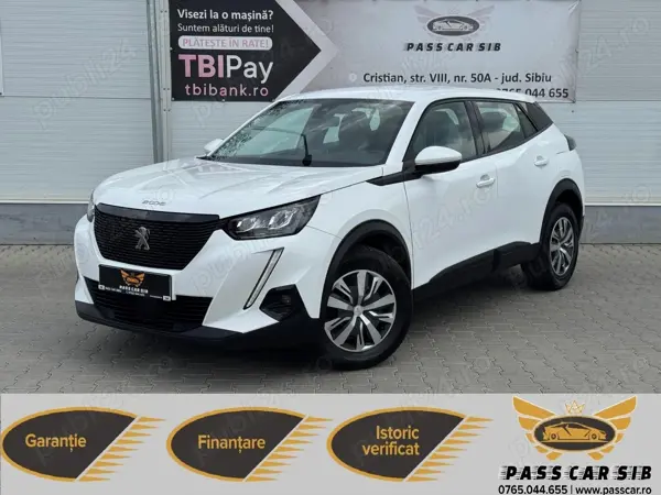 Peugeot 2008 2020, Sibiu, Sibiu, Diesel, Alb, 12 390 EUR