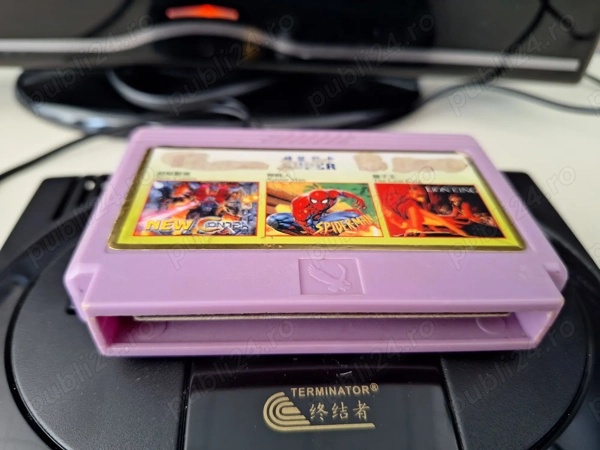 New Contra, Spider Man, Lion King caseta discheta clasica cu joc pentru ...