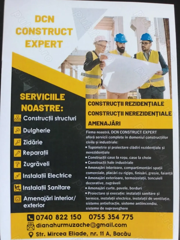 Executăm lucrari constructii Secuieni - Casa si gradina