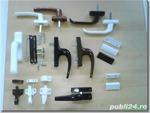 Broasca termopan pvc cu tija spanioleta, feronerie pvc pt. tamplarie ...