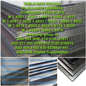 Tabla aluminiu duraluminiu alama bronz cupru inox zinc Striata Stuco ...
