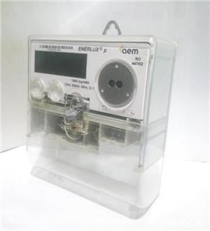 Contor electric monofazic digital 80A Brad - Casa si gradina